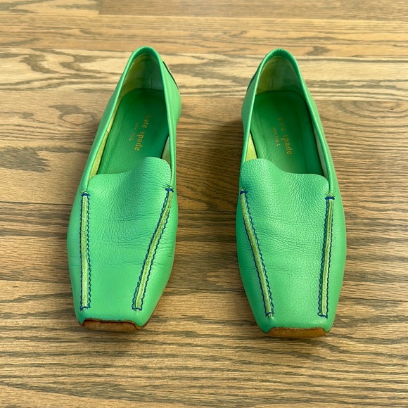 kate spade | Shoes | Kate Spade Leather Flats | Poshmark